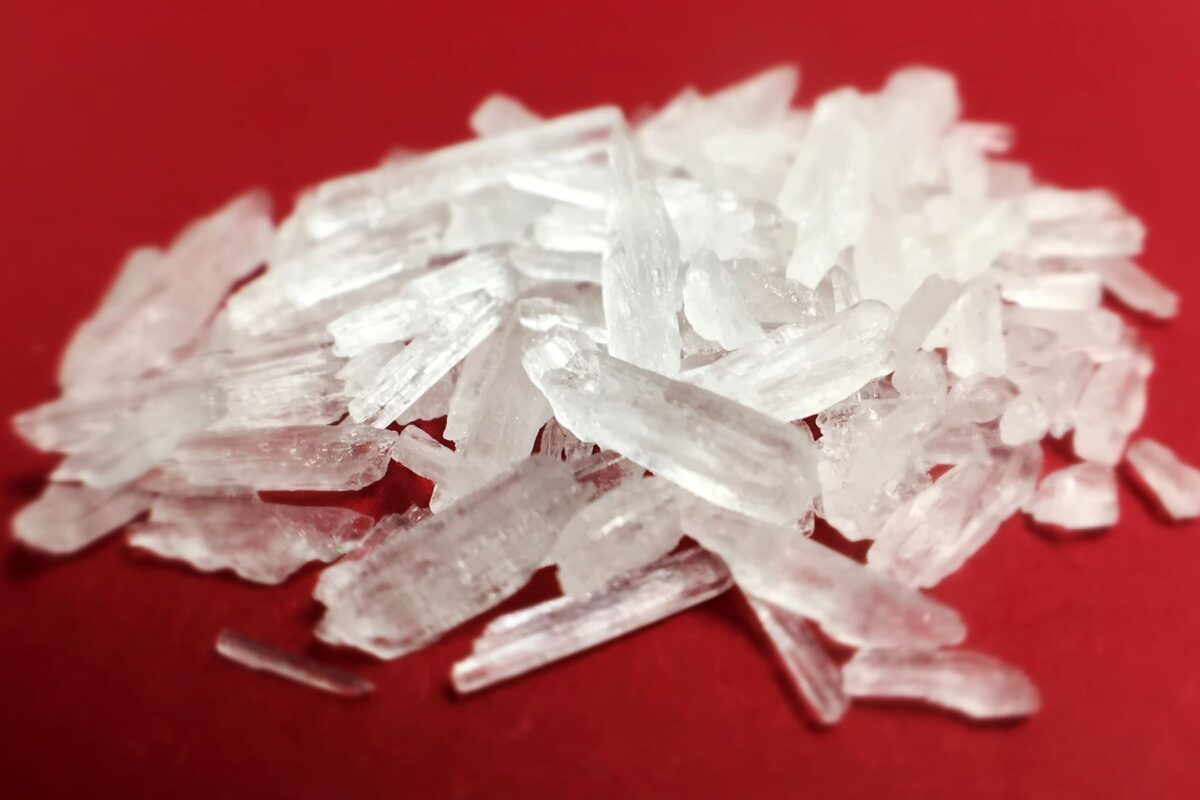 Crystal Methamphetamine / Crystal Meth Drug / Crystal Meth